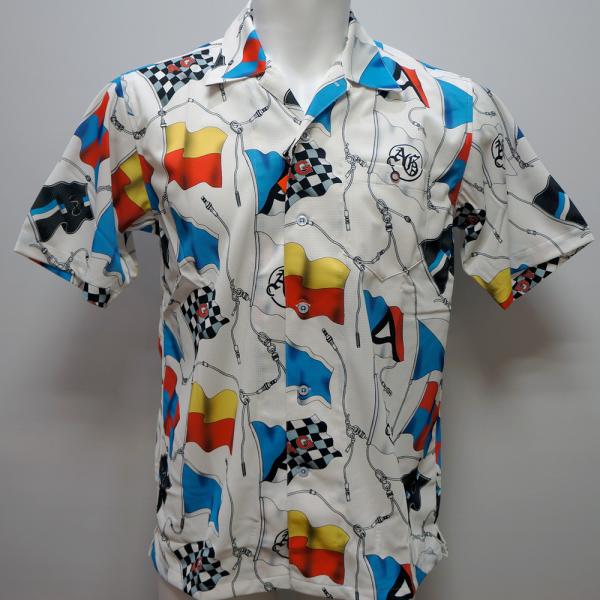 品番　81-2201-03-01定価　￥29000素材　　ポリエステル100カラー  　ホワイト生産国　日本サイズ　　Lサイズ　肩幅　　　　　　　　　47　身幅（脇下10cm部分）　58　　袖丈　　　　　　　　　26　着丈　　　　　　　　　74