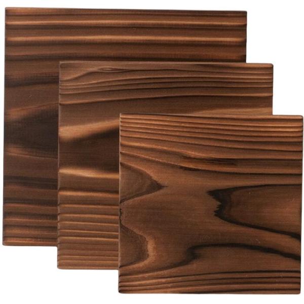 ＜サイズ：縦×横×高さ＞13×13×0.8cm＜材質＞杉食卓をいろどるおしゃれな木々たち。さり気なく華やかに演出します。ご注意：個装箱がない商品によりギフトラッピング不可商品のため、ご注文時にギフト包装のご選択をされないようお願い致します。...