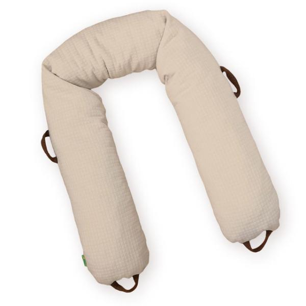 ・一人ひとりの身体に合わせて中材の量を調節することが可能な体位変換用具。・キューブ状にカットされた2種類のウレタンブロックを配合、流動性と形状保持性等を確保。・体位変換に便利なハンドル付き。・生地は、もっちりとした肌触り、弾力性、伸縮性に富...