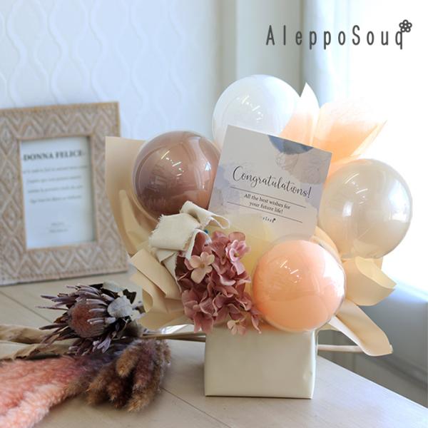 約W40cm×H40cm×D20cm約1〜2か月は膨らんだ状態をお楽しみいただけます。北海道、沖縄県へは発送しておりません。こちらはアレンジなので浮かないタイプの風船です。商品そのものの色を表現できるよう努力しておりますがモニター、環境、設...