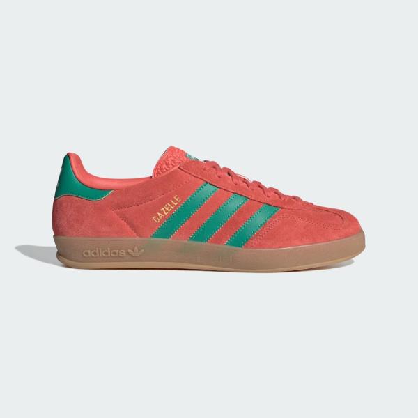 adidas Originals GAZELLE INDOOR アディダス オリジナルス ガゼル インドア JH5407PRELOVED SCARLET / COURT GREEN / CLOUD WHITEプリラブドスカーレット / コー...
