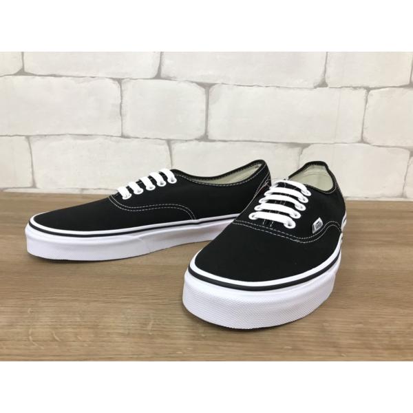 VANS バンズ AUTHENTIC オーセンティック VN000EE3BLK BLACK/WHITE ブラック/ホワイト 黒/白