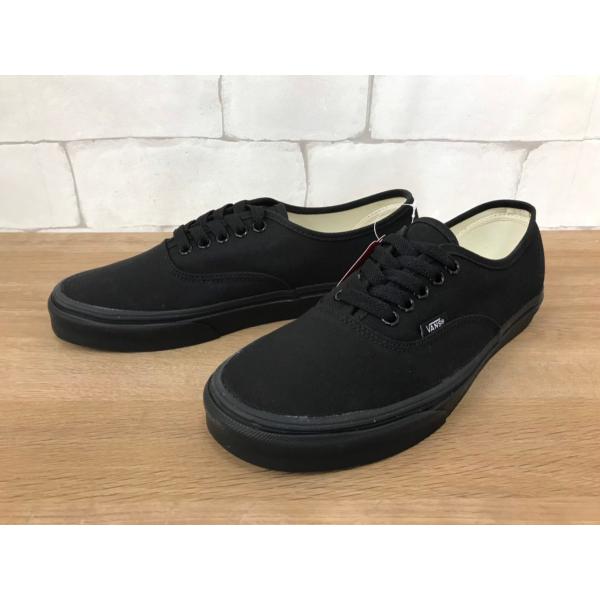 VANS バンズ AUTHENTIC オーセンティック VN000EE3BKABLACK/BLACK ブラック/ブラック 黒/黒