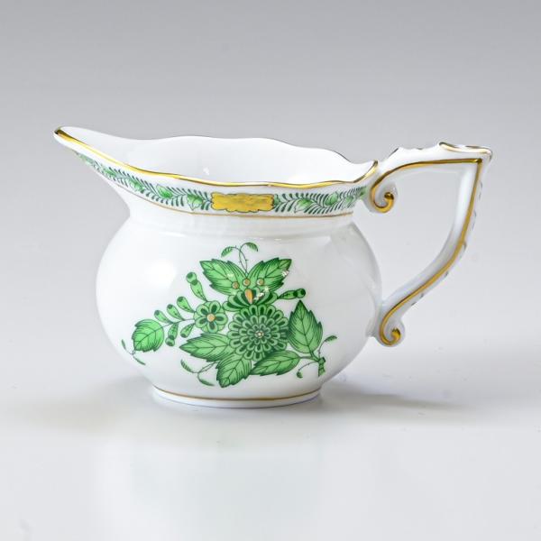 【スペシャルラッピング660円(別売り)】名作「インドの華」をベースにして製作されたシリーズ。[型番] 0644-0-00-av[サイズ(約)] 高さ5cm 幅9.5cm[カラー] ホワイト グリーン ゴールド[生産国] ハンガリー※約30...