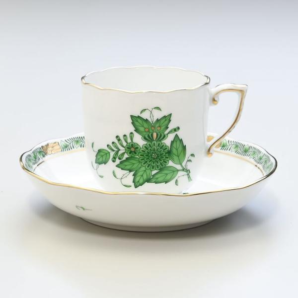 【スペシャルラッピング660円(別売り)】[型番] 707000-av[サイズ(約)] カップ : 高さ6.7cm 口径6.3cm | ソーサー : 直径13.8cm[カラー] ホワイト グリーン ゴールド[素材] 陶磁器[重量(約)] 2...