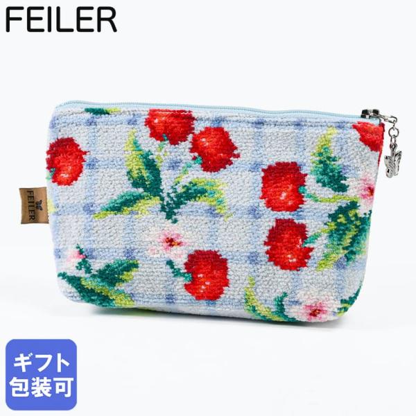 ネコポス出荷限定【スペシャルラッピング660円(別売り)】[サイズ（約）] 縦12cm 横20cm 厚み1.7cm[仕様] ファスナー開閉[カラー] ブルー[素材] 綿100% （シュニール織）[付属品] なし[生産国] ドイツ※裁断位置に...