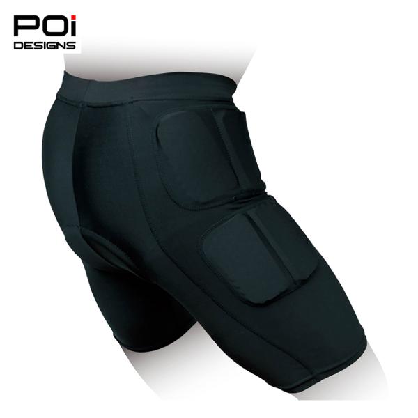 【品番】POi-BPP-02【カラー】ブラック【素材】本体：スウェットブレーカー2(吸汗速乾素材)プロテクター部：POi-001ハニカムフォーム(6mm).CoolMax10mmパッド【サイズ】Mサイズ.Lサイズ.XLサイズ.XXLサイズ（...