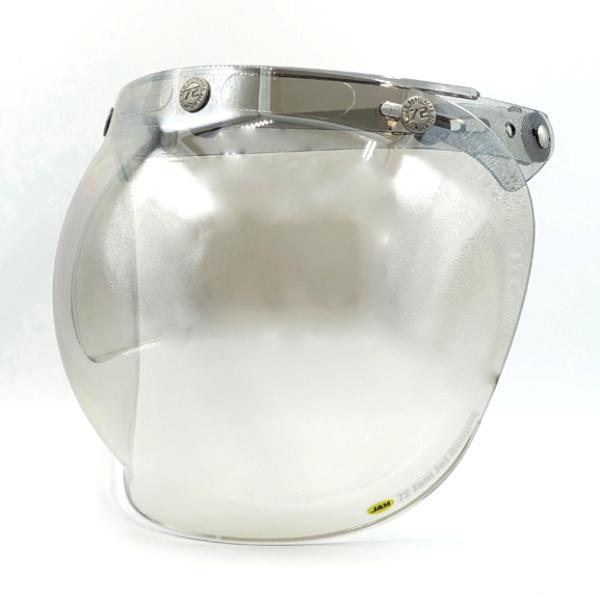 【メーカー名】ジャムテックジャパン【適合】ジェットヘルメット汎用品となります※前頭部の3箇所にドットボタンが付いたジェットヘルメットの大半に適合致します。【QUA】シールド部ポリカボネート素材【カラー】■JCBN-02:フラッシュミラークリ...