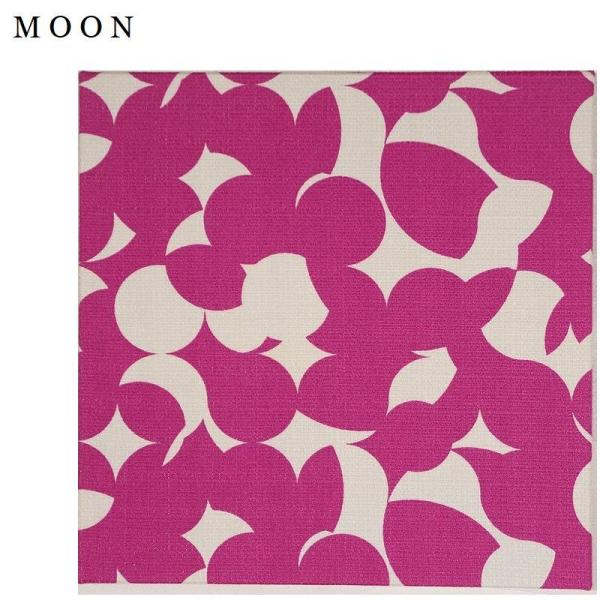 ファブリックパネル■adorno　Hello for love■MOON ムーン■SIZE：300×300×25mm■付属品 ：ファブリックパネル専用フック                説明書幾何学デザインの総柄で斬新な印象を与える。１枚...