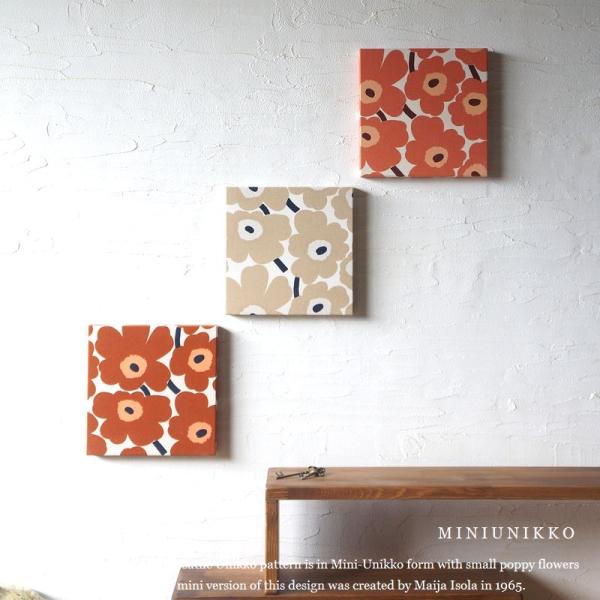 ■marimekko miniunikko ミニウニッコ■designer：Maija　Isola■SIZE ：200×200×20mm 約0.22kg■付属品：丸ピン、説明書廊下、玄関、ニッチ、デスク周辺などこれ一つで癒し空間に!新カラー...