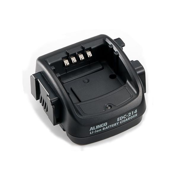 【インボイス対応済】EDC-214Rはアルインコ製のシングル充電スタンドです。リチウムイオン充電池パックEBP-98、EBP-99などを充電できます。充電状態がわかるLEDランプ付。緑が点灯すれば充電完了です。※EDC-214Rのみでは使用...