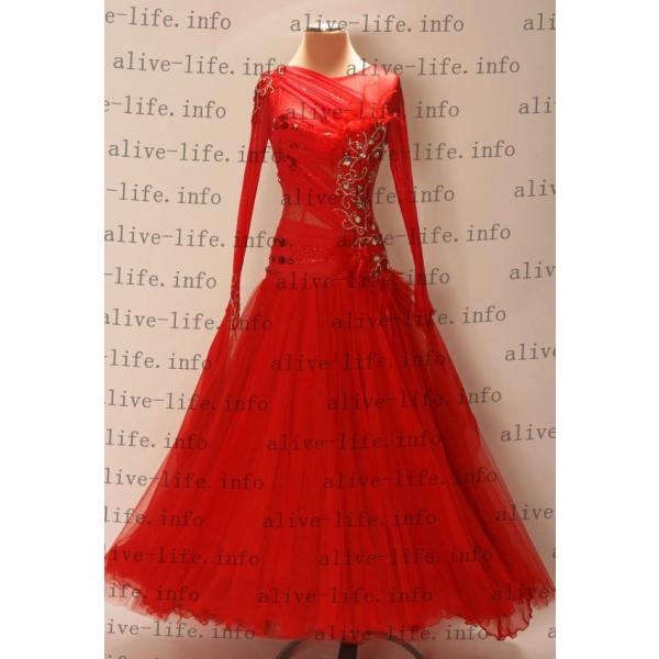 ※　こちらのドレスは、生地を使用しております。ファブリック;　クリスアンメッシュ、クリスアンジョーゼット、オーガンザ、ライクラＡＵドレスは、ハイクオリティーでゴージャスな競技用・デモ用ドレスです。エレガントなデザインが多く、スカートの円周も...