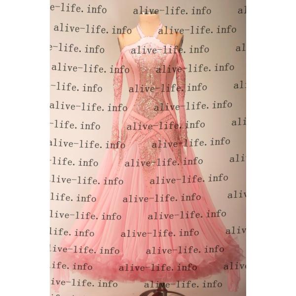 *こちらのドレスはクリスアン生地を使用しています。ファブリック;　クリスアンメッシュ、クリスアンジョーゼット、メッシュ、ジョーゼットＡＵドレスは、ハイクオリティーでゴージャスな競技用・デモ用ドレスです。エレガントなデザインが多く、スカートの...