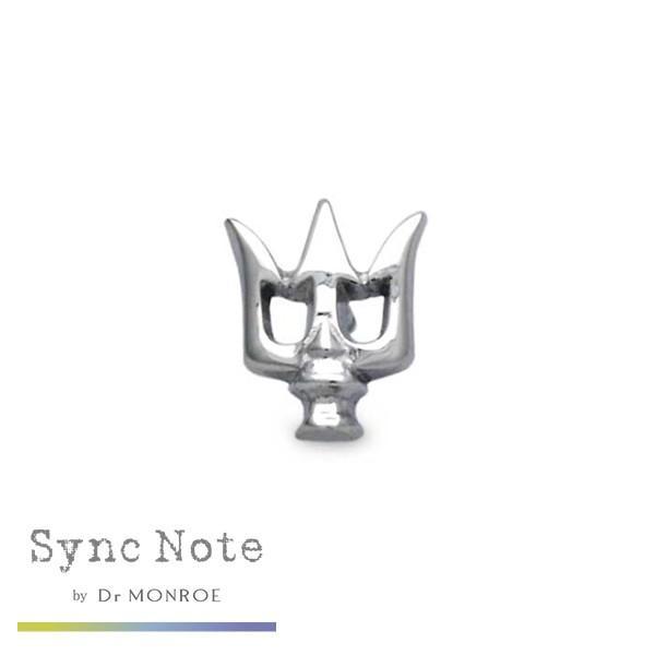 【Sync Note by Dr MONROE/シンクノート バイ ドクターモンロー】メンズ レディース ブランド シルバーピアス※こちらの商品は受注制作となります。お届けに3週間〜1ヶ月前後頂きますのでご了承下さい。※メール便での配送をお...