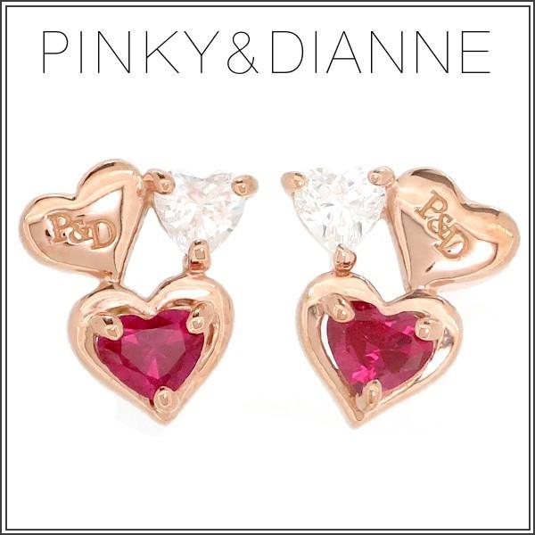 【ピンキー&amp;ダイアン】レディース ブランド ピアス商品データ●ブランド・Pinky&amp;Dianne(ピンキーアンドダイアン)●モチーフ・素材 シルバー950(ピンクゴールドコーティング)・石 ジルコニア シンセティックルビー・...