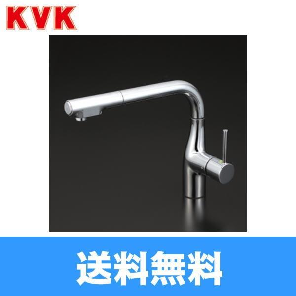 価格.com - KVK L型シングルレバー式シャワー付混合栓(eレバー) KM6101EC (水栓金具) 価格比較