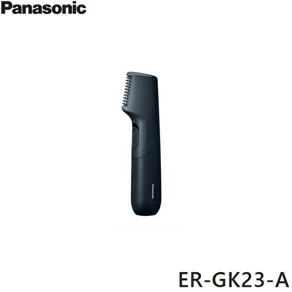 パナソニック［Panasonic］ボディトリマーER-GK23-Aカラー：ダークネイビー乾電池式電源・電圧：単3形アルカリ乾電池1本または単3形充電式ニッケル水素電池1本 ※別売使用可能時間：単3形アルカリ乾電池1本で約70分使用可能アタッ...