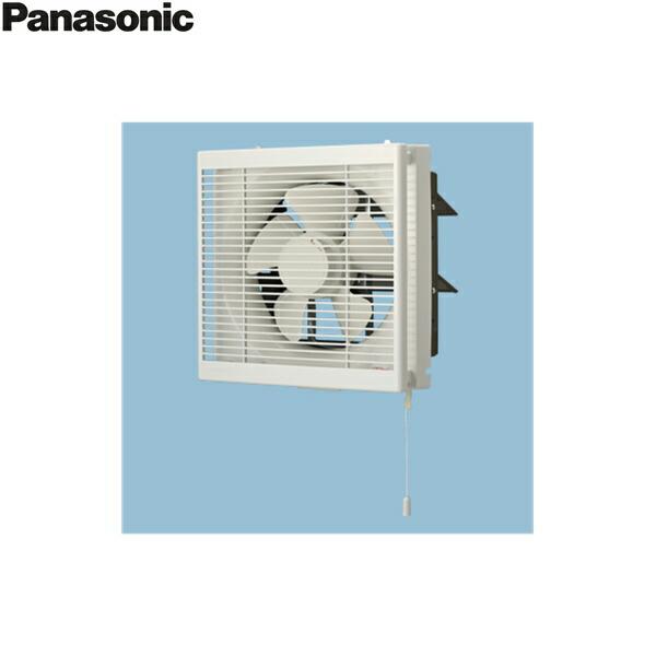パナソニック[Panasonic]事務所用・居室用換気扇 ルーバーセットFY-20VE6/43本体：FY-20VE6ルーバー：FY-20R43(格子／ホワイト)インテリア形換気扇給-排・切替式給・排気・引きひも連動式シャッター羽根径：20c...