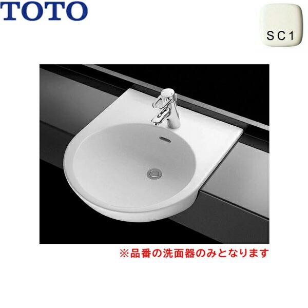 TOTOカウンター式洗面器［セルフリミング式］L830CRU#SC1洗面器のみサイズ：500x550mm深さ：144mm実容量：7,5L