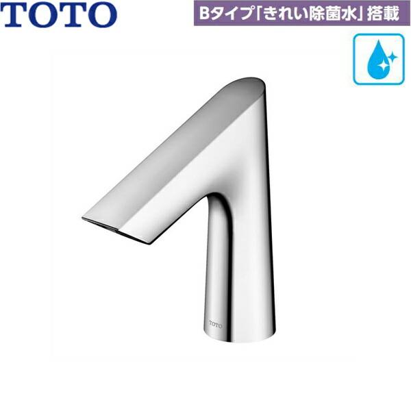 TOTOアクアオート 自動水栓 Bタイプ「きれい除菌水」搭載タイプTLE30SS2JAC100Vタイプサーモタイプ吐水流量2L/分ソフト(泡まつ)吐水取付穴径：Φ28／Φ35スパウト長さ：110mmセット内訳スパウト部：TLE30002J機...