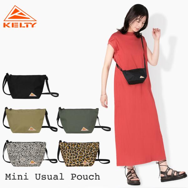 【 ES MINI USUAL POUCH 】カリフォルニア発、人気のアウトドアブランド「KELTY」からお手軽なミニサイズが魅力のショルダーバッグが再入荷。お財布や携帯電話など、必要最低限のものを持ち運ぶのに便利なミニサイズ！軽さ・収納力...