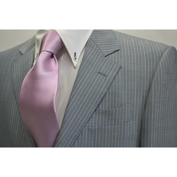 日本製 MADE IN JAPAN メイドインジャパン：京都西陣織シルク100％手縫い縫製。天然ウール芯。表裏同生地(通常より2割多く生地を使用)ネクタイ幅（大剣）：8cm／ネクタイ長さ：146cm結婚式・披露宴（礼装用）