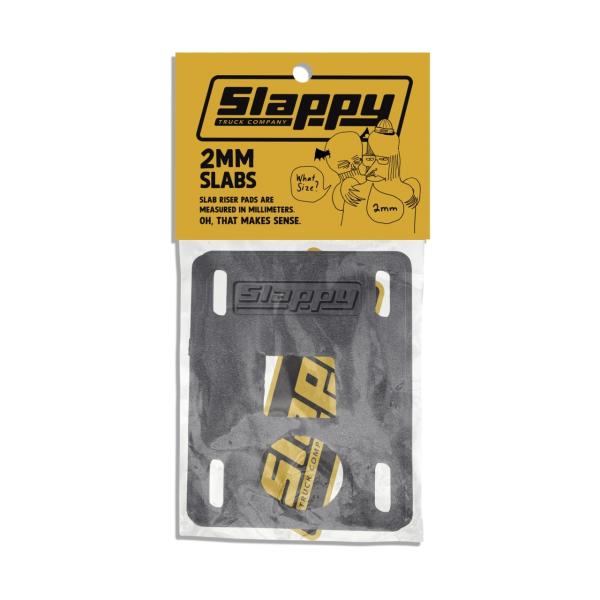 SLAPPY スラッピー ライザーパット / 2mm U6049-C01S01 スケートボード スケボー ライザパット ライザー スペースパット スペーサー