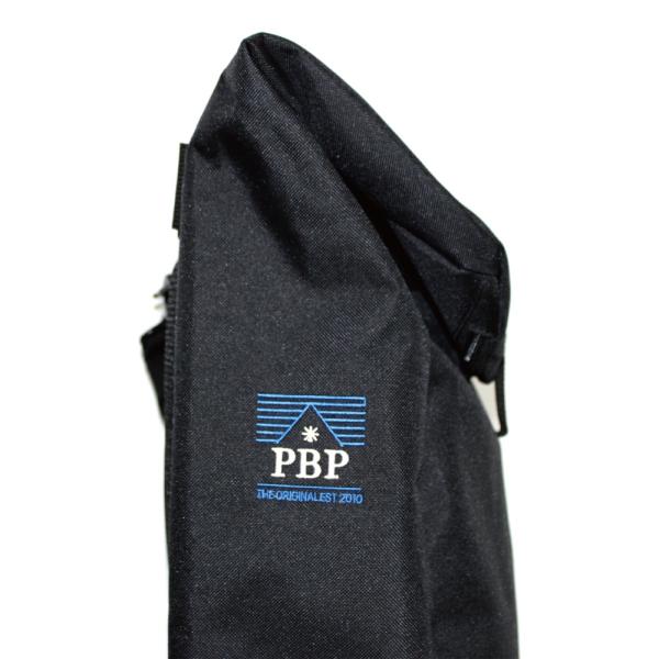 PITBULL PROPAGANDA ピットブル プロパガンダ KATA BAG PLUS BLACK/SAXBLUEスケートボード バッグ