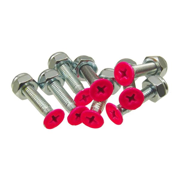 TWELVEFLOW トゥエルブ フロー 12FLOW 7/8 プラス PINKスケートボードパーツ ビスナット