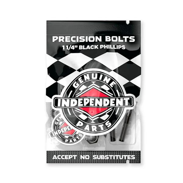 INDEPENDENT インディペンデント 1・1/4 PHILLIPS (BLACK) スケートボード スケボー ビス ナット