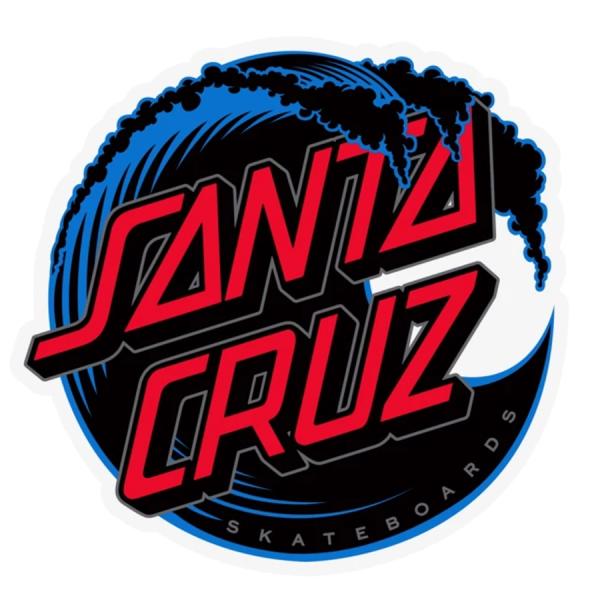 SANTACRUZ サンタクルーズ VACANT WAVE DOT 4” U4639-C01 ステッカー