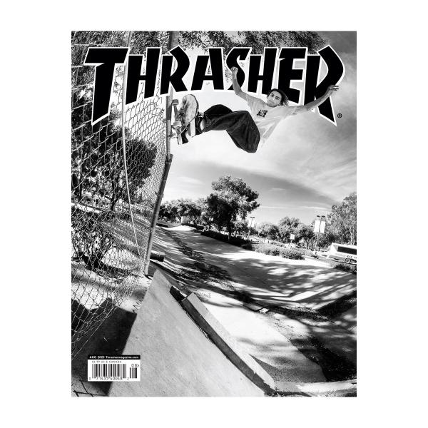 THRASHER スラッシャー 2025 AUGUST ISSUE #541 表紙(Curren Caples)スケートボード スケボー 雑誌 マガジン 本
