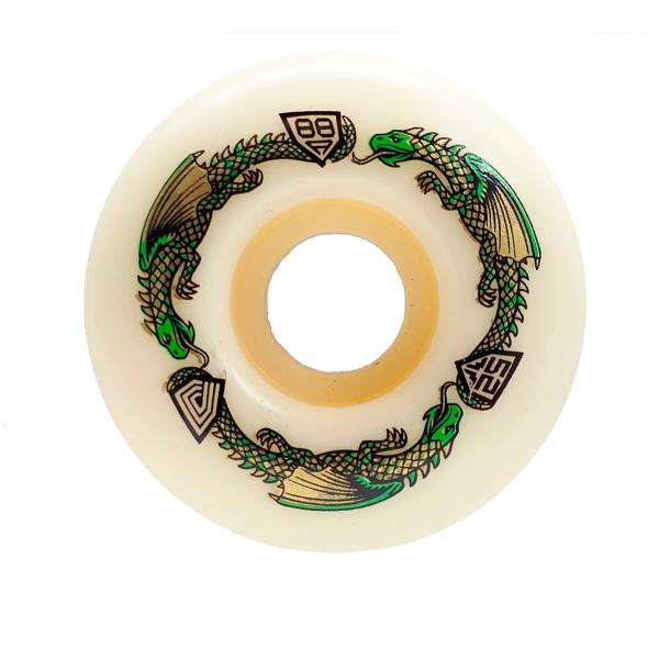 POWELL パウエル POWELL DRAGON FORMULA GREEN 52mm×31mm 88Aスケートボード スケボー ウィール