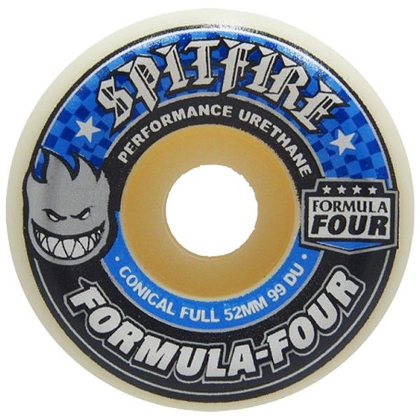 SPITFIRE スピットファイア F4 99 CONICAL FULL 52mm U2653-C01S01スケートボード スケボー ウィール