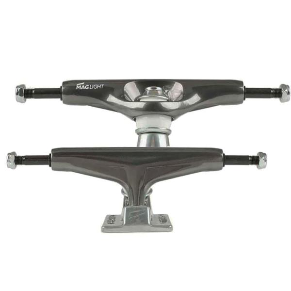 TENSORTRUCKS テンサー TENSOR TRUCKS MAGLIGHT LIGHT GLOSSY 5.5 HI (GUNMETAL/SILVER) スケートボード スケボー トラック