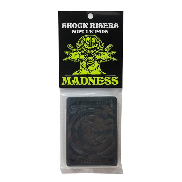 MADNESS マッドネス RISER PADS SOFT 1/8スケートボードパーツ レールバー テールガード ライザー