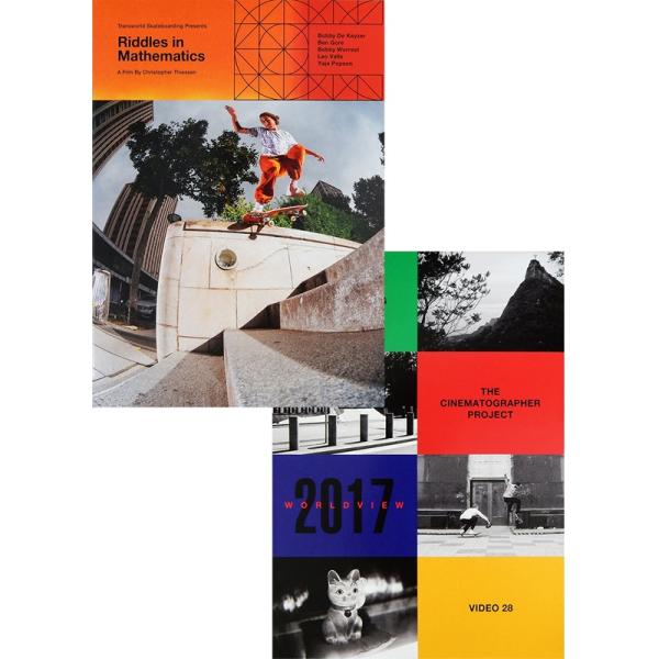TRANSWORLD トランスワールド RIDDLES IN MATHEMATICS WITH CINEMATOGRAPHER 2 PACK DVD U3172-C01S01 スケートボード メディア