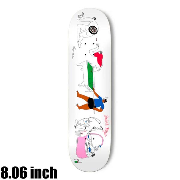 THERE SKATEBOARDS ゼア スケートボード PLAYER LAMIE REYES 8.06スケートボード デッキ