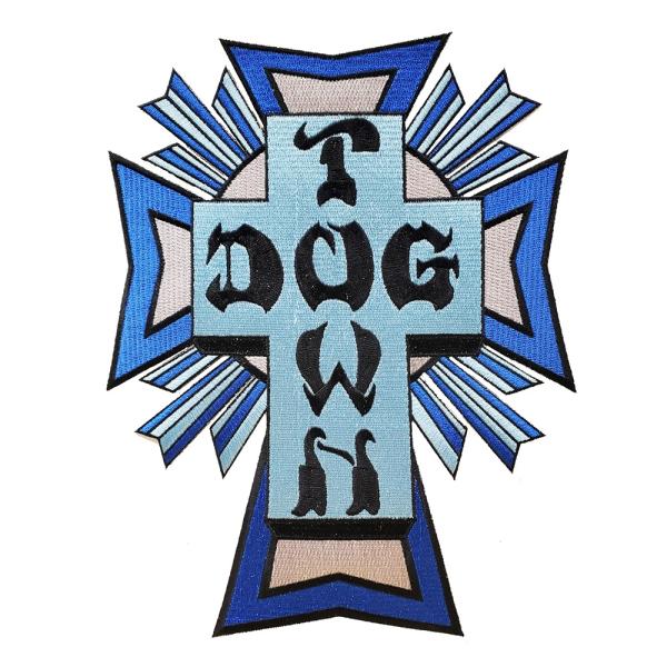 DOGTOWN ドッグタウン CROSS LOGO PATCH 10 スケートボード スケボー パッチ ワッペン