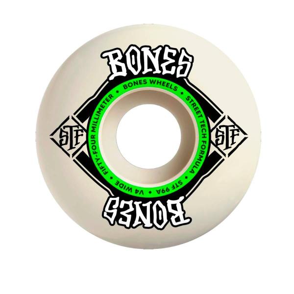 BONES WHEELS ボーンズ ウィール STF WIDE V4 STREET TECH FORMULA 54mm99A スケートボード スケボー ウィール