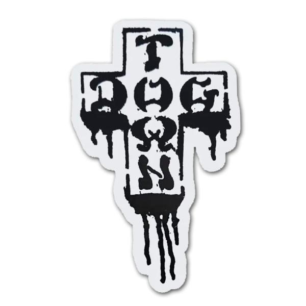DOGTOWN ドッグタウン CROSS DRIP 5.1cmステッカー シール