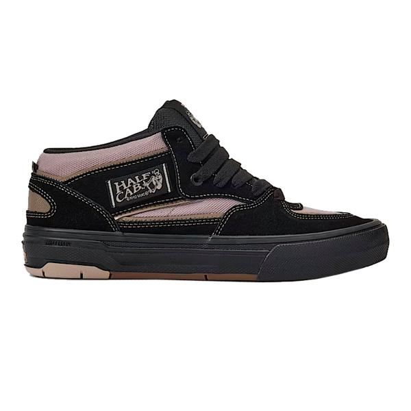 VANS ヴァンズVANS SKATE HALF CAB WAFFLECUP ハーフキャブ ワッフルカップ BLACK/PEYOTE スケートボード スケボー シューズ スケシュー スニーカー 靴 メンズメンズ シューズ  スケボー