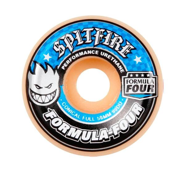 SPITFIRE スピットファイア F4 99 CONICAL FULL 58mmスケートボード スケボー ウィール