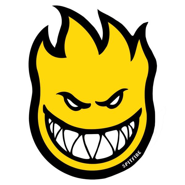 SPITFIRE スピットファイア FIREBALL (S) YELLOW ステッカー