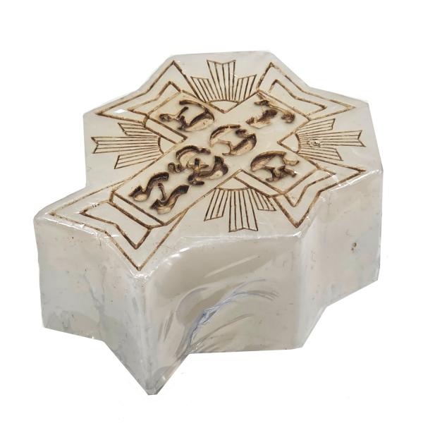 DOGTOWN ドッグタウン DOG TOWN CROSS LOGO SKATE WAX WHITE スケートボード ワックス