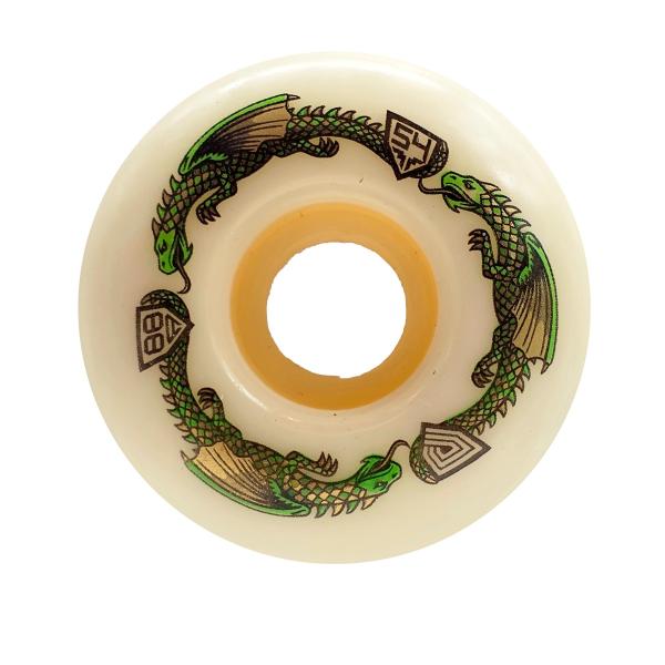 POWELL パウエル POWELL DRAGON FORMULA GREEN 54mm×34mm 88Aスケートボード スケボー ウィール