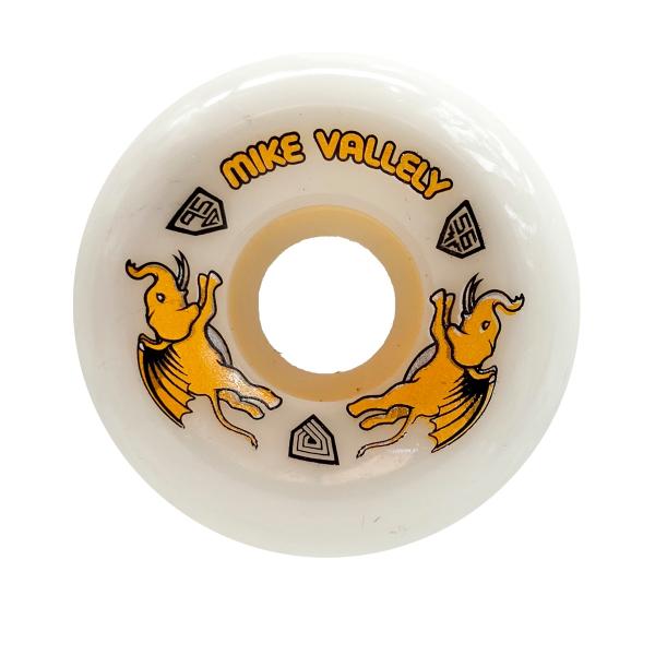 POWELL パウエル POWELL DRAGON FORMULA VALLELY YELLOW 56mm×36mm 95Aスケートボード ウイール