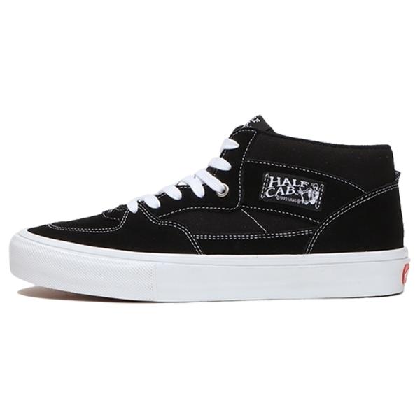 VANS ヴァンズSKATE HALF CAB (ハーフキャブ) BLACK/WHITEスケートボード スケボー シューズ スケシュー スニーカー 靴 メンズ