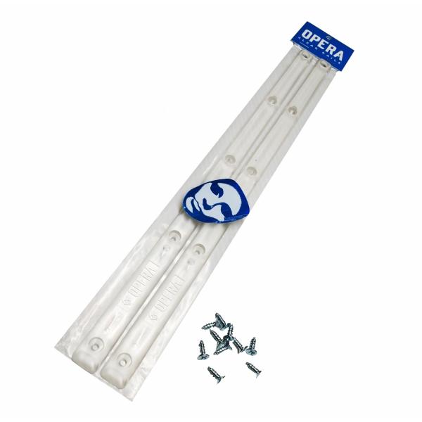 OPERA オペラ OPERA CLEARS RAILSスケートボードパーツ レールバー テールガード ライザー スケートボード スケボー ビス ナット アクセルナット