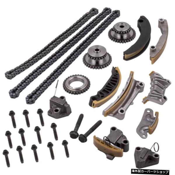 ホールデンコモドアカレ用タイミングチェーンキットVEVFV6 SI DI LLT LFX 3.6L 2009-2018  Timing Chain Kit For Holden Commodore Calais VE VF V6 SI DI...